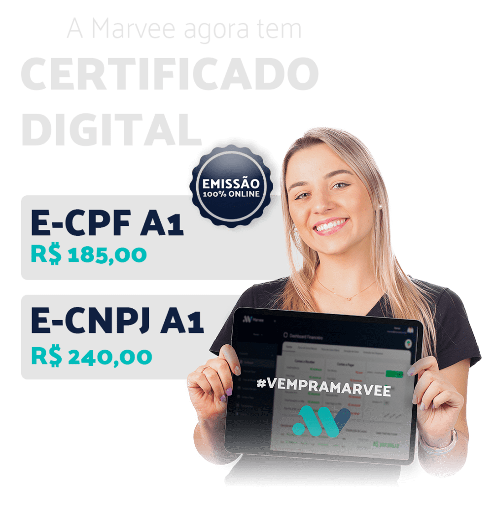 A Marvee agora tem Certificado Digital - Marvee
